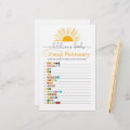 Sun childrens books emoji pictionary game | Zazzle