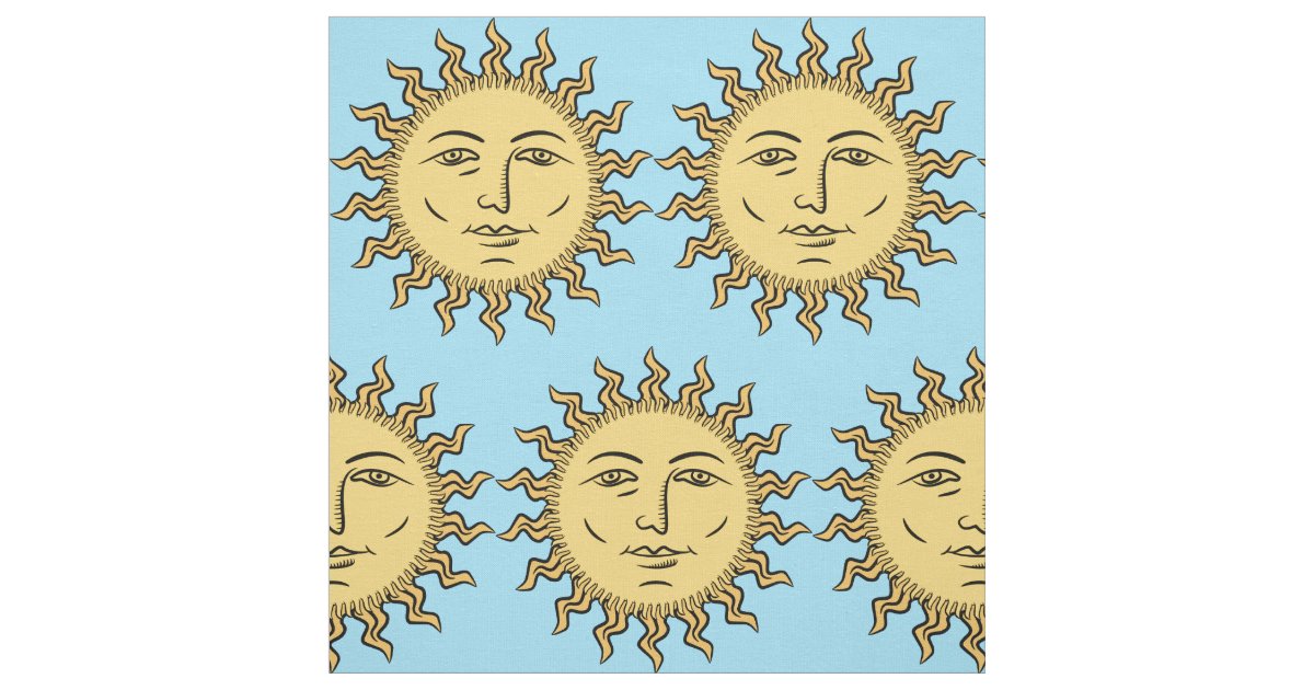 Sun Fabric | Zazzle