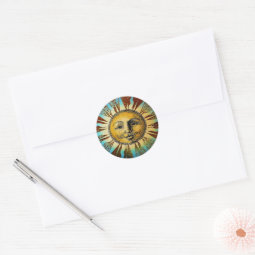 Sun God Sticker | Zazzle