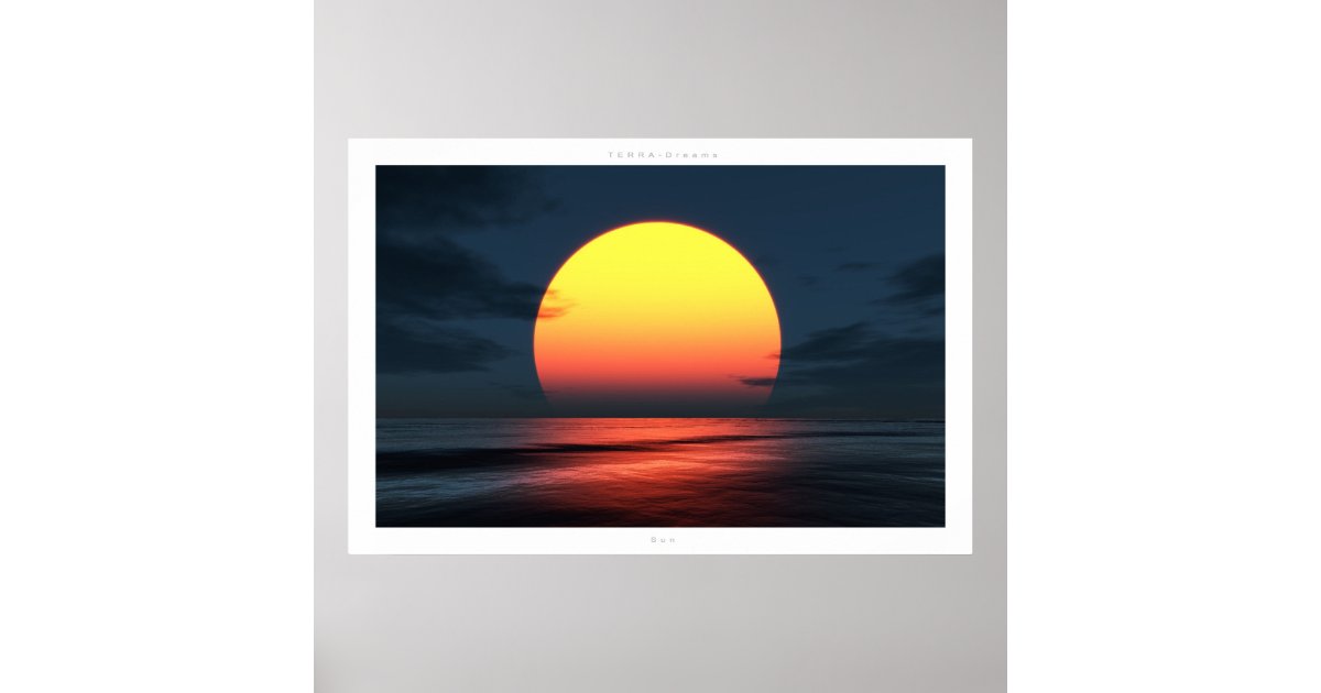 Sun Poster | Zazzle