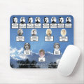 Sun Rays Family Tree Photos Ancestor Quote Mouse Pad | Zazzle