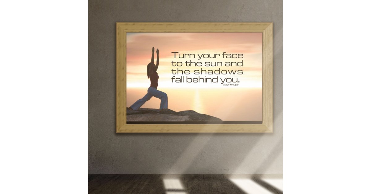 Sun Salutation Poster | Zazzle