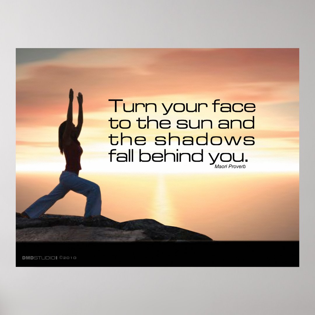 Sun Salutation Poster | Zazzle