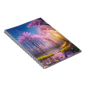 Sun Sets over the Forest's Swamp Notebook | Zazzle