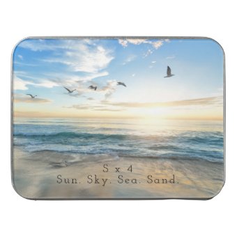 Sun. Sky. Sea. Sand. Beach Scene Jigsaw Puzzle | Zazzle