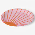 Sun Sunrise Pastel Pink And Orange Sunshine Paper Plates | Zazzle