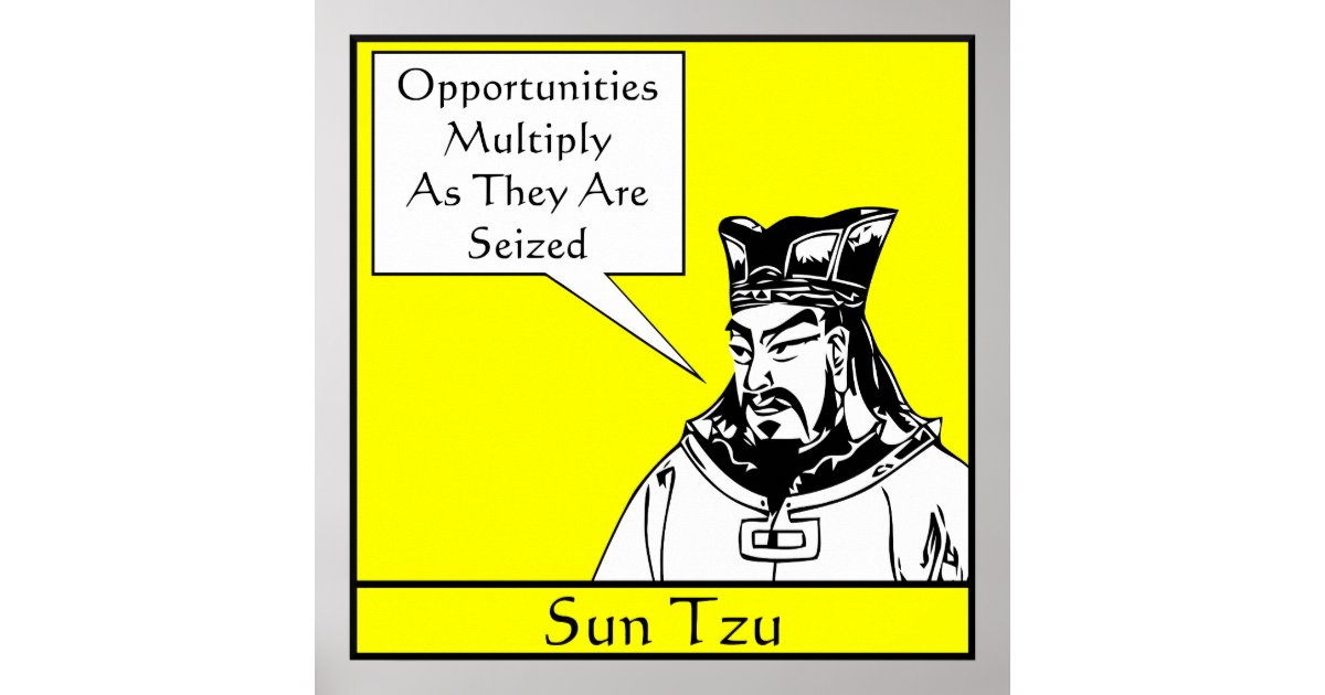 Sun Tzu -- Chinese Military Strategist Poster | Zazzle