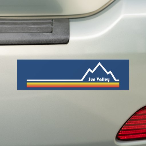 Sun Valley, Idaho Bumper Sticker | Zazzle
