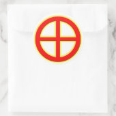 Sun Wheel Sticker | Zazzle
