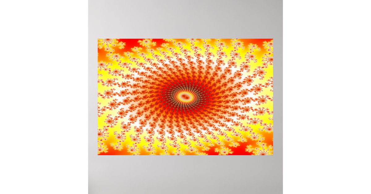 Sunburst Poster | Zazzle