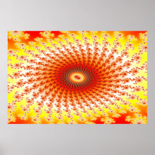 Sunburst Poster | Zazzle