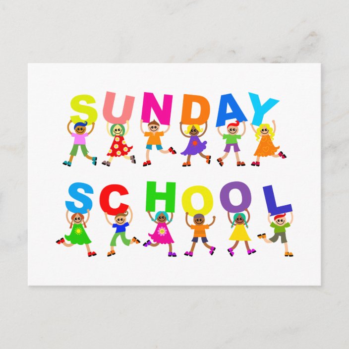 Sunday School Postcard | Zazzle.com