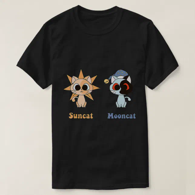 Sundrop and Moondrop as Fnaf Security Breach cats T-Shirt | Zazzle