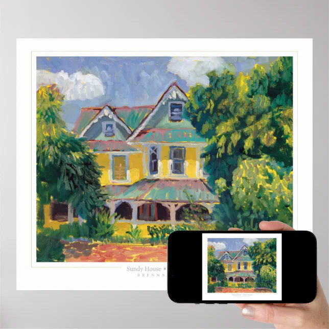 Sundy House print | Zazzle