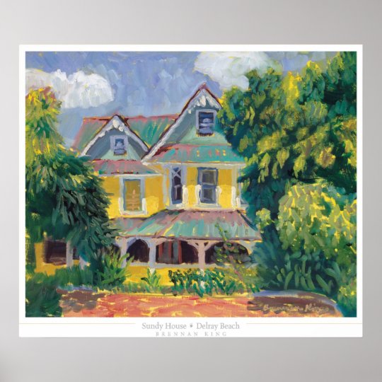 Sundy House print | Zazzle.com