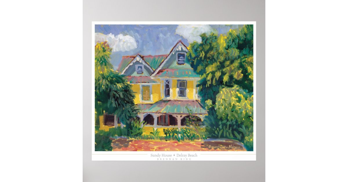 Sundy House print | Zazzle