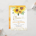Sunflower 11th Birthday Invitation | Zazzle