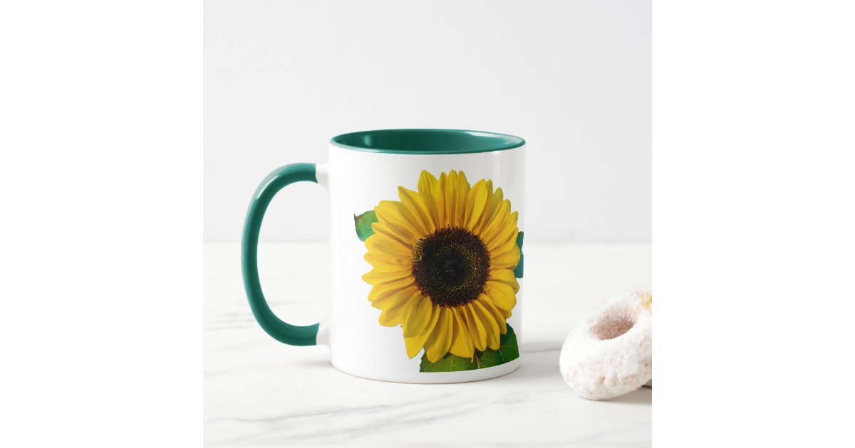 Sunflower Bright Mug | Zazzle