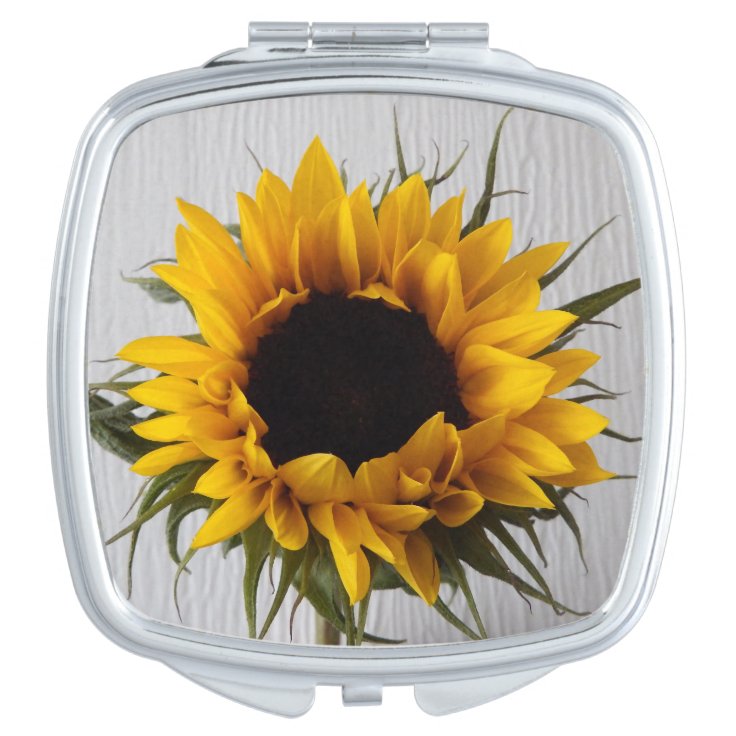 Sunflower Compact Mirror | Zazzle