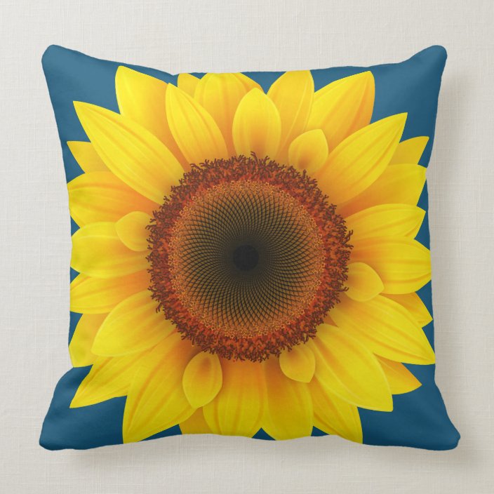 Sunflower Decorative Pillow | Zazzle.com