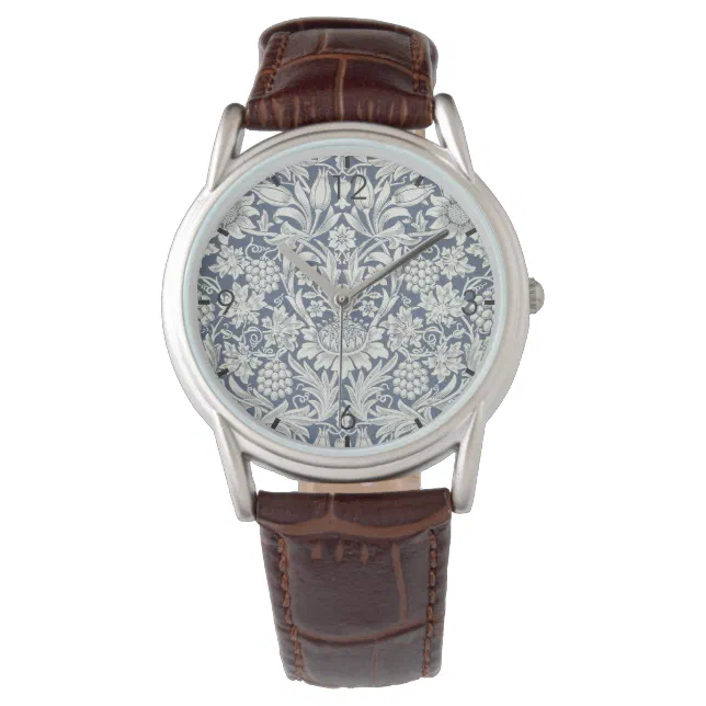 Sunflower Design (by William Morris) Watch | Zazzle