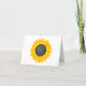 Sunflower Disco Ball Retro Party Vibe Thank You Card | Zazzle