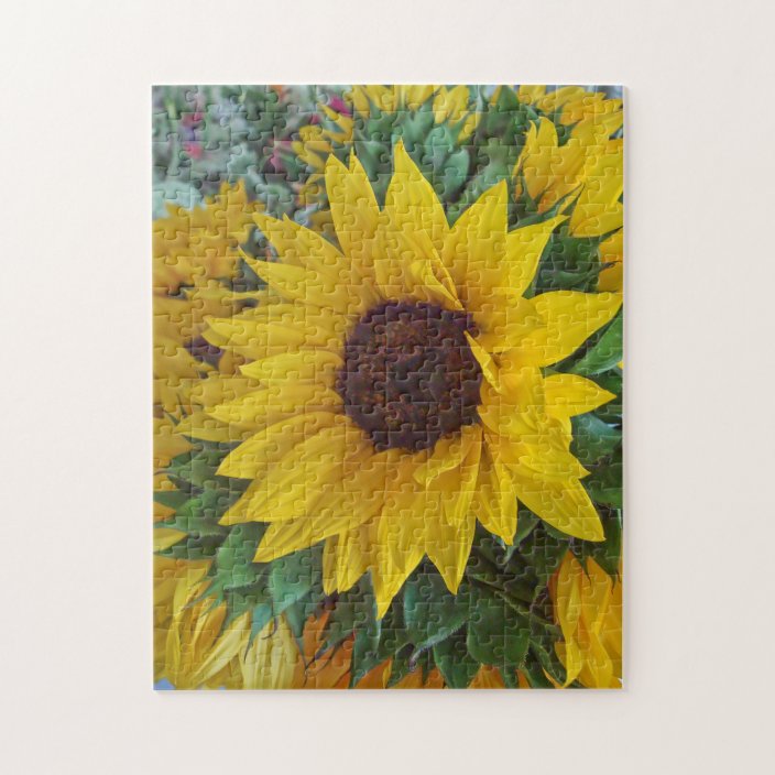 Sunflower Jigsaw Puzzle | Zazzle.com