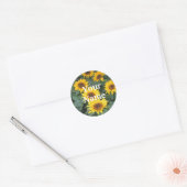 Sunflower Name Tags | Zazzle