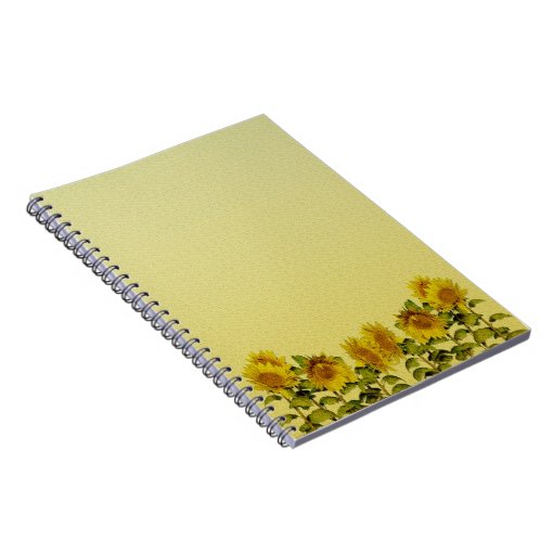 Sunflower Notebook | Zazzle