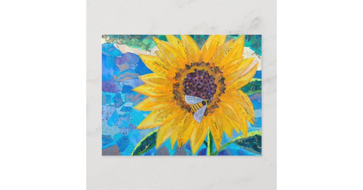 Sunflower Postcard | Zazzle