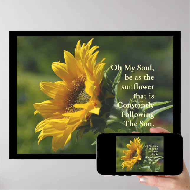 SunFlower Poster | Zazzle