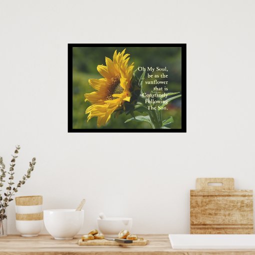 SunFlower Poster | Zazzle