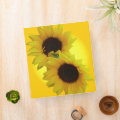 Sunflower Recipe Book - Flavorites Recipe Book 3 Ring Binder | Zazzle