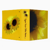 Sunflower Recipe Book - Flavorites Recipe Book Binder | Zazzle