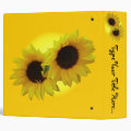 Sunflower Recipe Book - Flavorites Recipe Book Binder | Zazzle