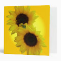 Sunflower Recipe Book - Flavorites Recipe Book Binder | Zazzle