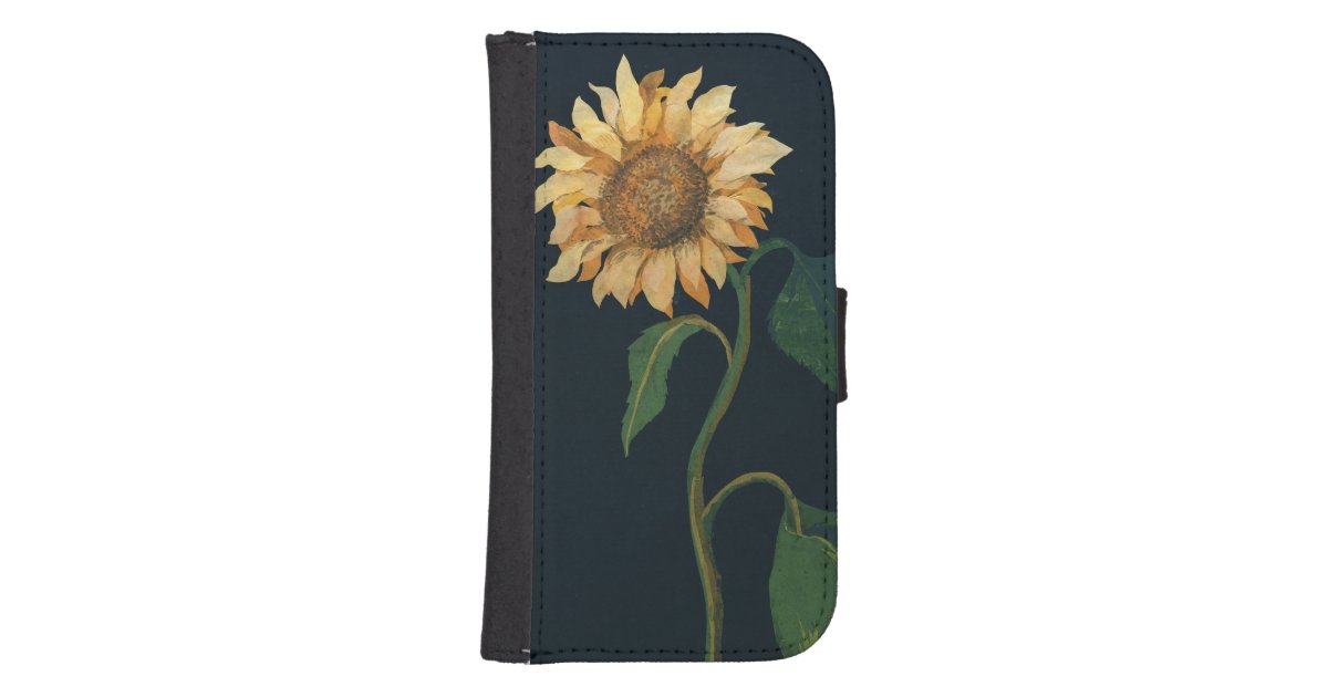 Sunflower Samsung Galaxy Wallet Case | Zazzle