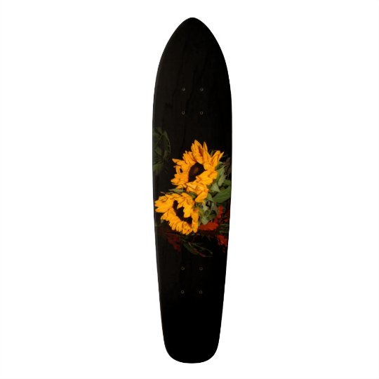 Sunflower Skateboard Deck | Zazzle.com