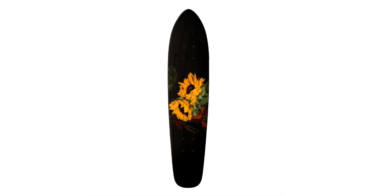 Sunflower Skateboard Deck | Zazzle.com