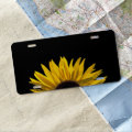 Sunflower Sunrise License Plate | Zazzle