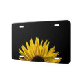 Sunflower Sunrise License Plate | Zazzle