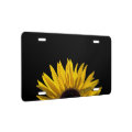 Sunflower Sunrise License Plate | Zazzle