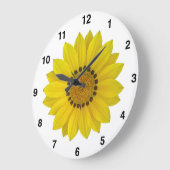 Sunflower Wall Clock | Zazzle