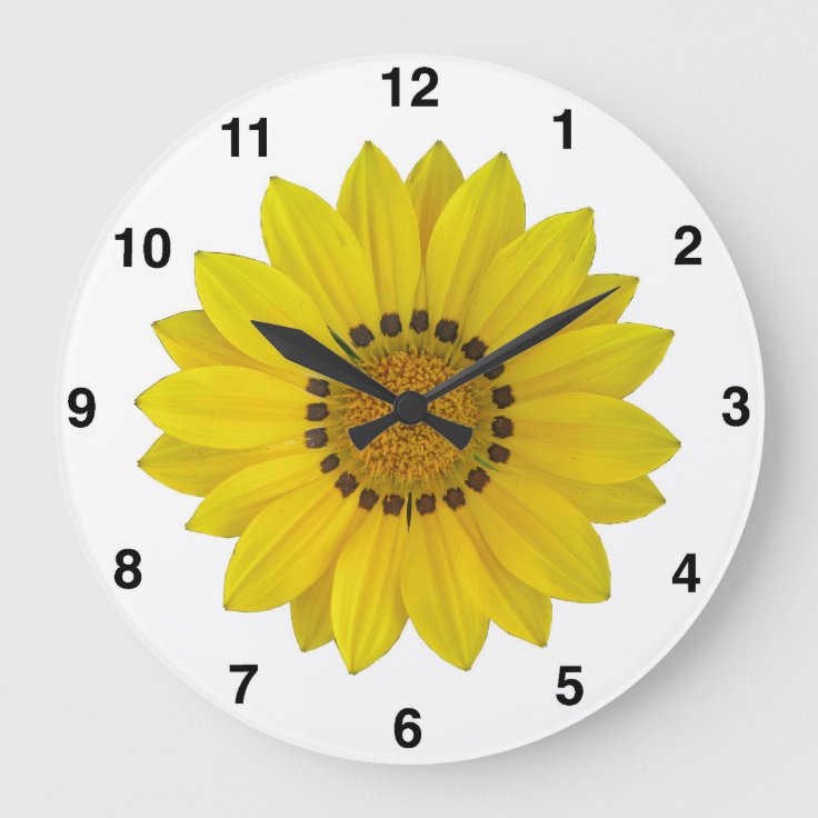 Sunflower Wall Clock | Zazzle