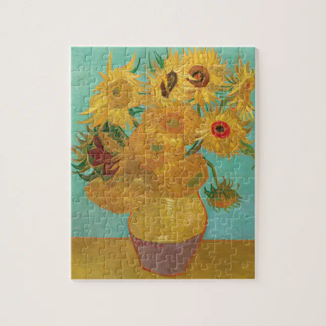 Sunflowers by Vincent Van Gogh Jigsaw Puzzle | Zazzle