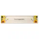 Sunflowers Desk Name Plate | Zazzle
