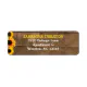 Sunflowers & Rustic Wood Address Labels | Zazzle