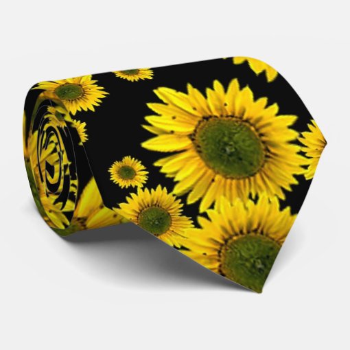 Sunflowers Tie | Zazzle