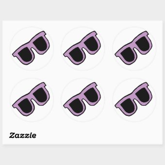Sunglasses Sticker | Zazzle