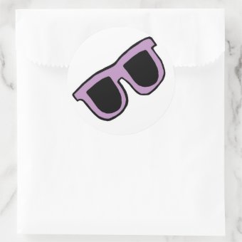 Sunglasses Sticker | Zazzle